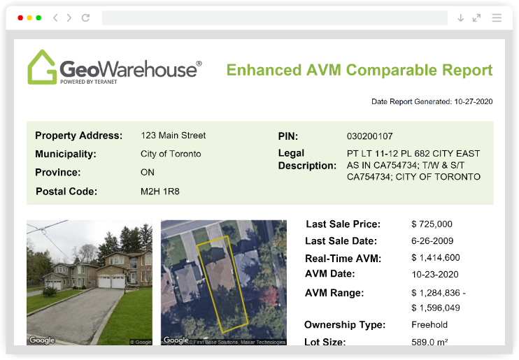 GeoWarehouse: Assessing & Analyzing for Appraisers