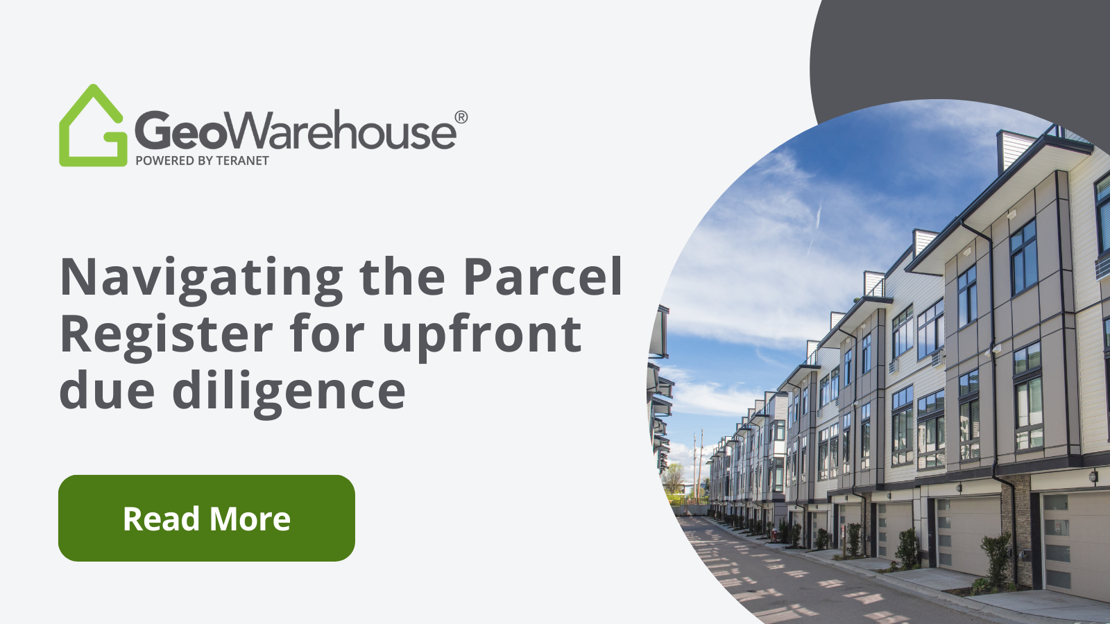 Navigating the Parcel Register for upfront due diligence | GeoWarehouse